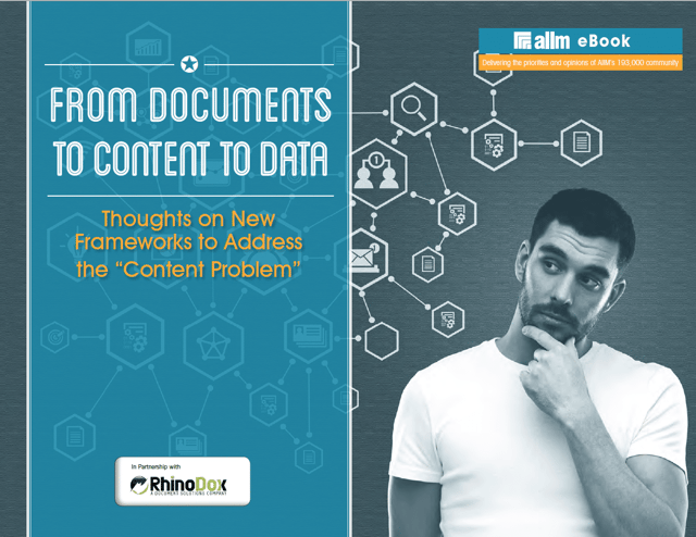 From Documents to Content to Data