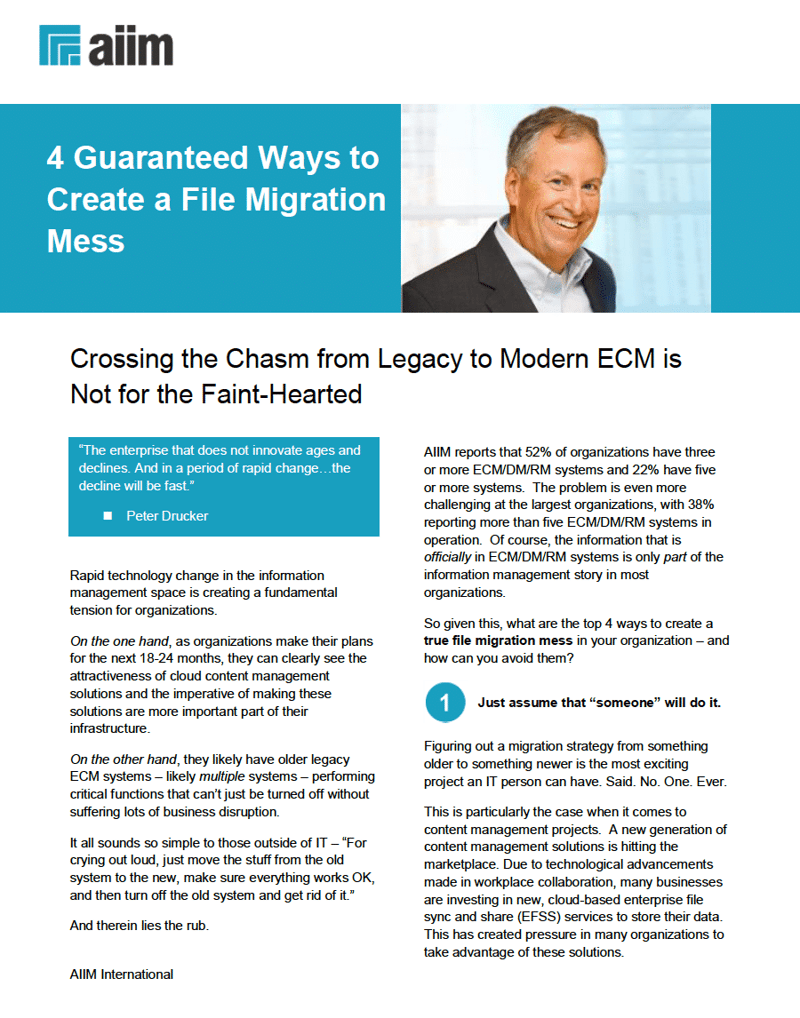 4 Guaranteed Ways to Create a File Migration Mess