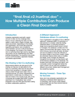 “final.final.v2.truefinal.doc” – How Multiple Contributors Can Produce ...
