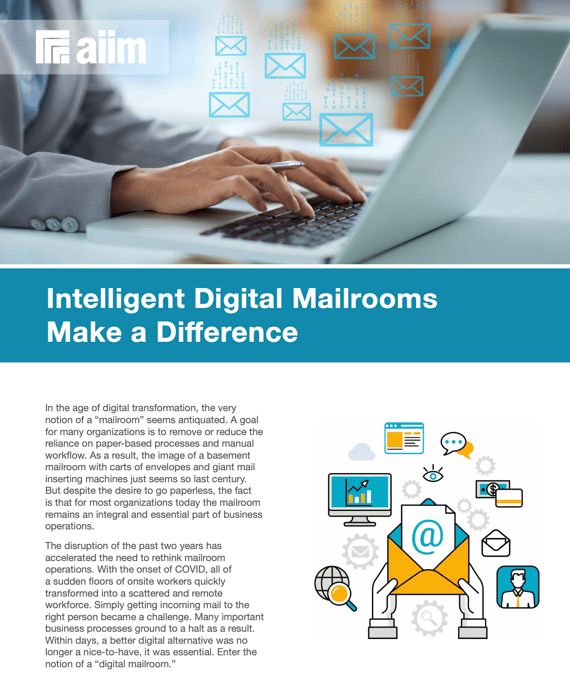 Intelligent Digital Mailrooms Make a Difference