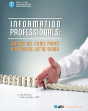 Information Professionals: Where We Came From and Where We're Going